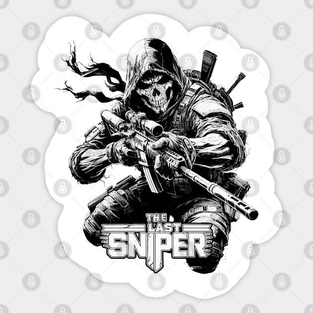 The Last Sniper - Sniper - Sticker | TeePublic