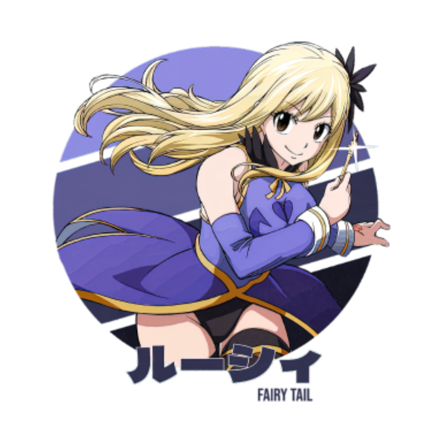 Lucy Fairy Tail Circle - Lucy Fairy Tail Circle - T-Shirt | TeePublic