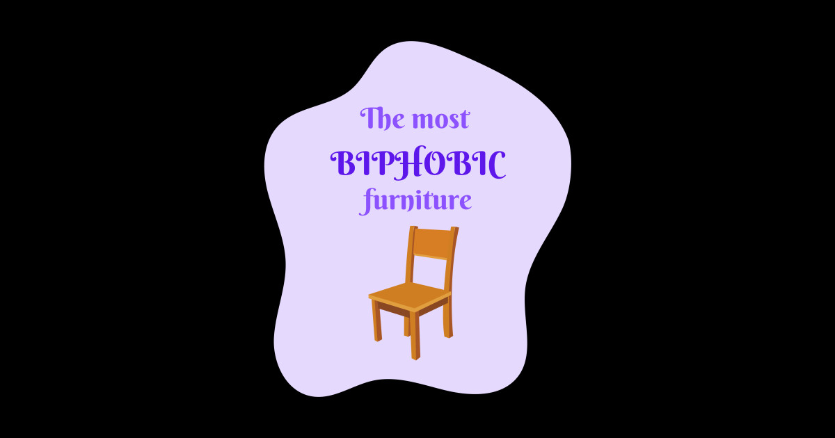 Bi Pride chair - Bisexual Pride - Sticker | TeePublic