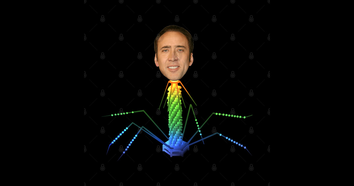 Nicolas Phage Bacteriophage Virus - Nicolas Phage - Sticker | TeePublic