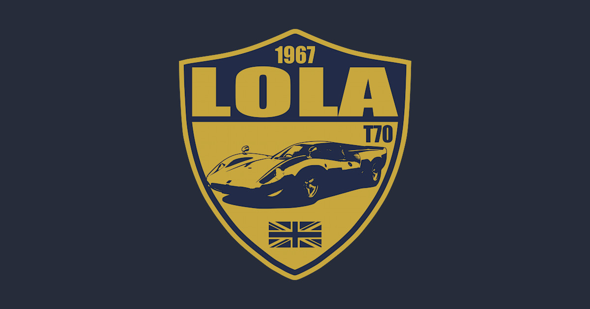 1967 Lola T70 (small logo) - Sports Car - T-Shirt | TeePublic