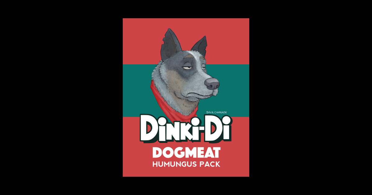 Dinki-Di Dogmeat - Dog - Sticker | TeePublic