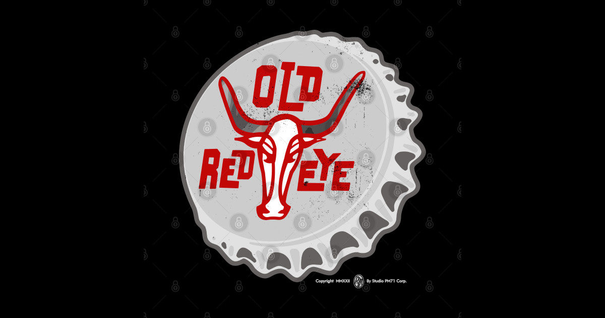 Vintage Old Red Eye Root Beer Soda Bottlecap Distressed - Vintage ...