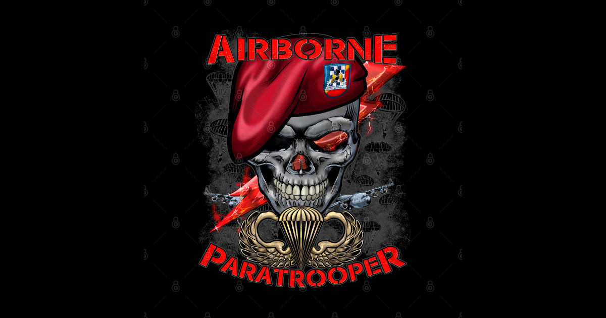 paratrooper Us Army - Us Army - Posters and Art Prints | TeePublic