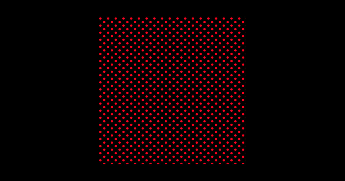 Red dots pattern - Dots Pattern - Posters and Art Prints | TeePublic