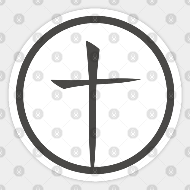 Christ cross in anime style - Christ Cross Jesus Anime - Sticker ...