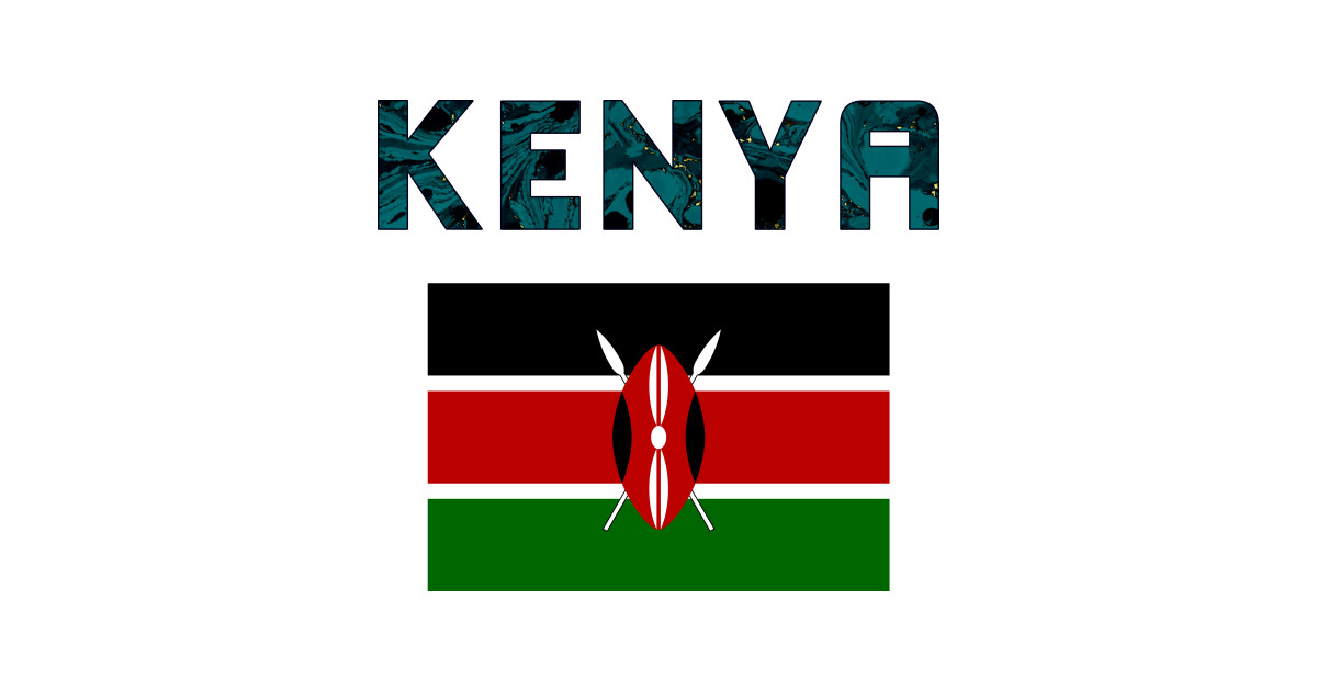 Kenya flag - Kanya Flag - T-Shirt | TeePublic