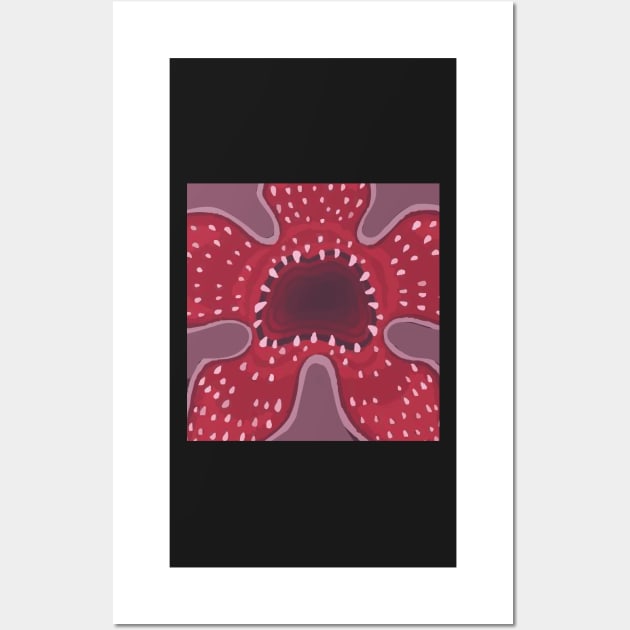 Demogorgon Mask Design, Artwork, Vector, Graphic - Demogorgon - Posters ...