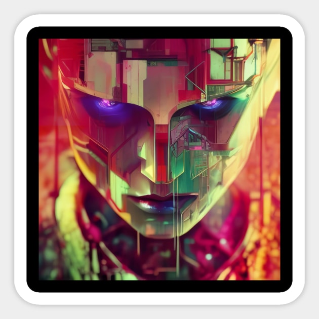 The Look - Face - Sticker | TeePublic