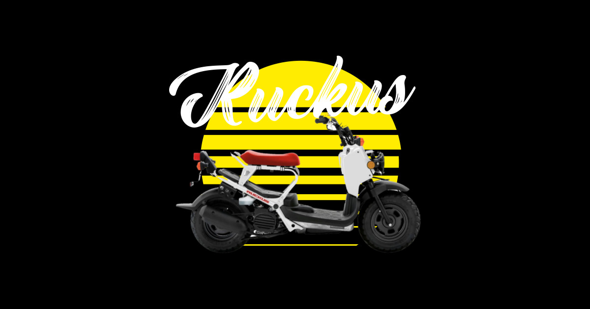 HONDA RUCKUS T-SHIRT - Honda Ruckus - Sticker | TeePublic