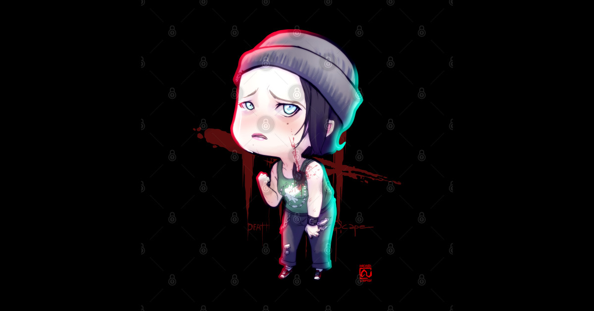 DBD CHIBI survivor Nea - Dead By Daylight - Sticker | TeePublic