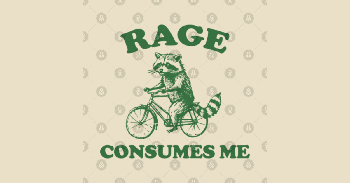 Rage Consumes Me Vintage Style Shirt, Retro Cartoon T Shirt, Weird T ...