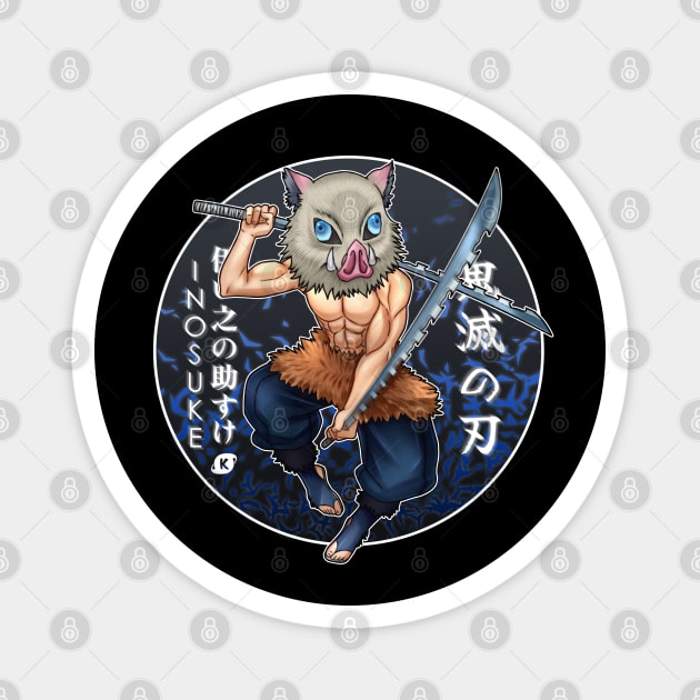 Demon Slayer Inosuke (with mask) - Demon Slayer Kimetsu No Yaiba ...