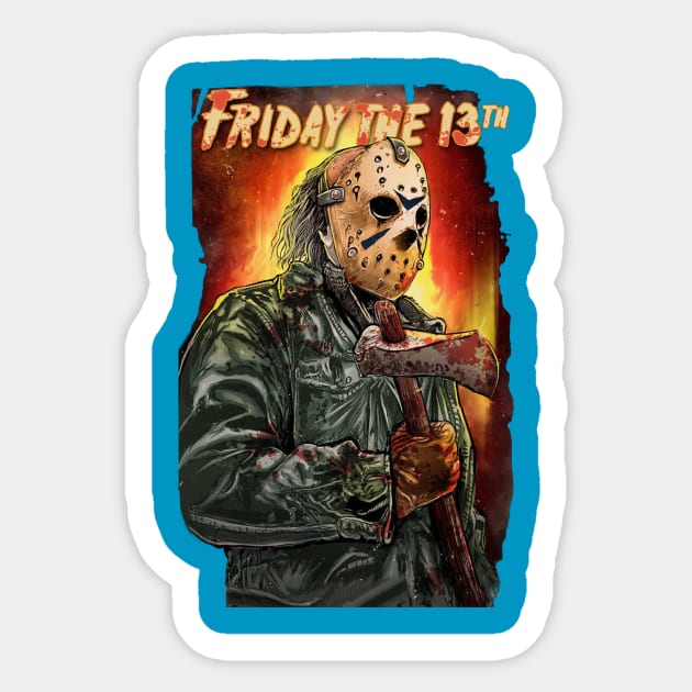 friday the 13th - Halloween - Sticker | TeePublic