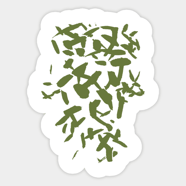 Abstract Art Structure - Abstract - Sticker | TeePublic