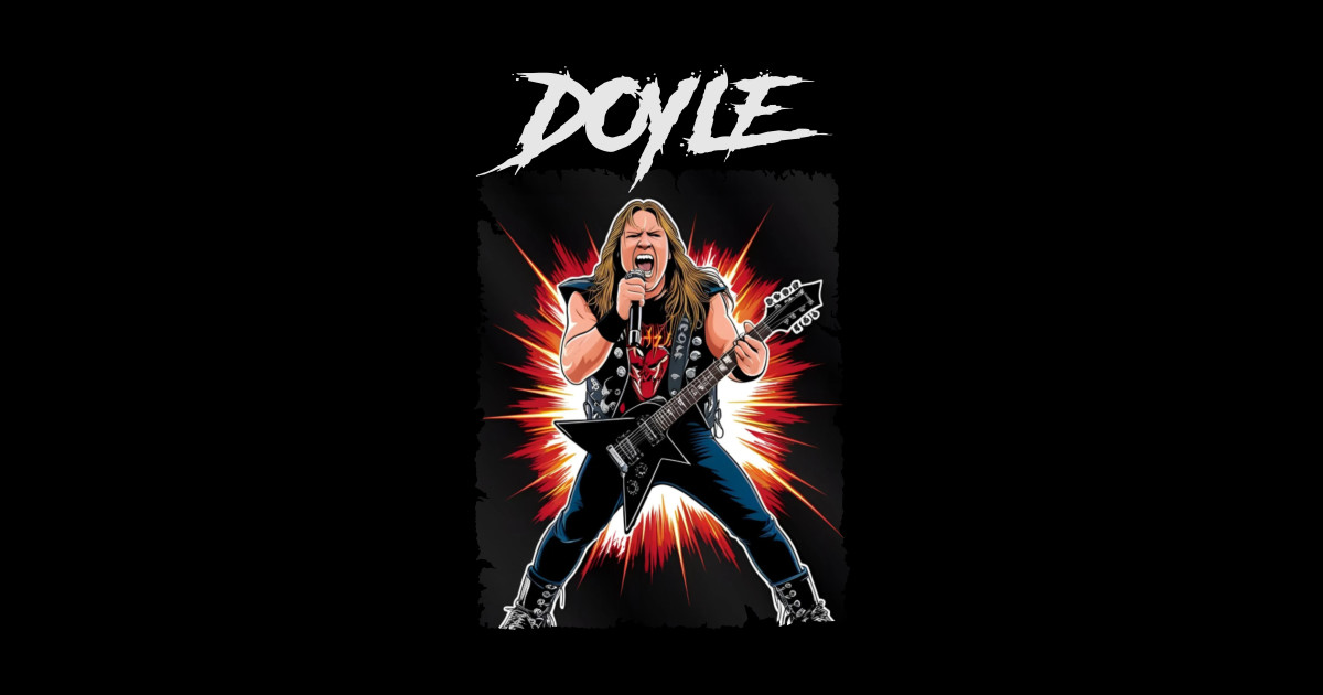 DOYLE BAND FAN ART - Doyle Band Fan Art - Sticker | TeePublic