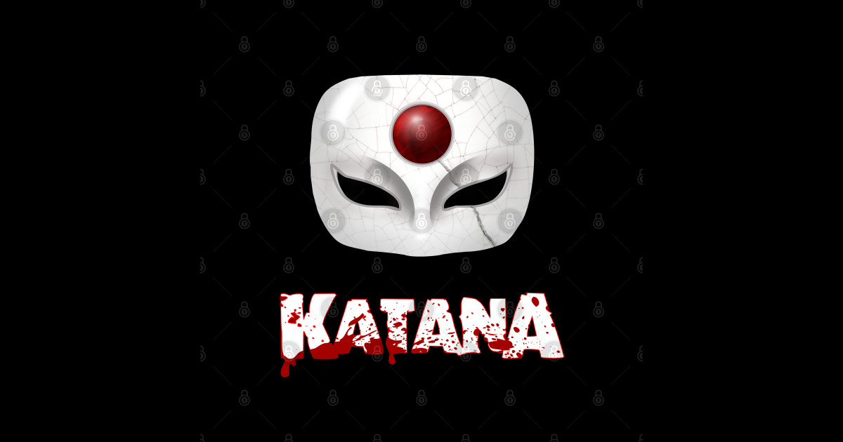 Katana Mask - Suicide Squad - Sticker | TeePublic