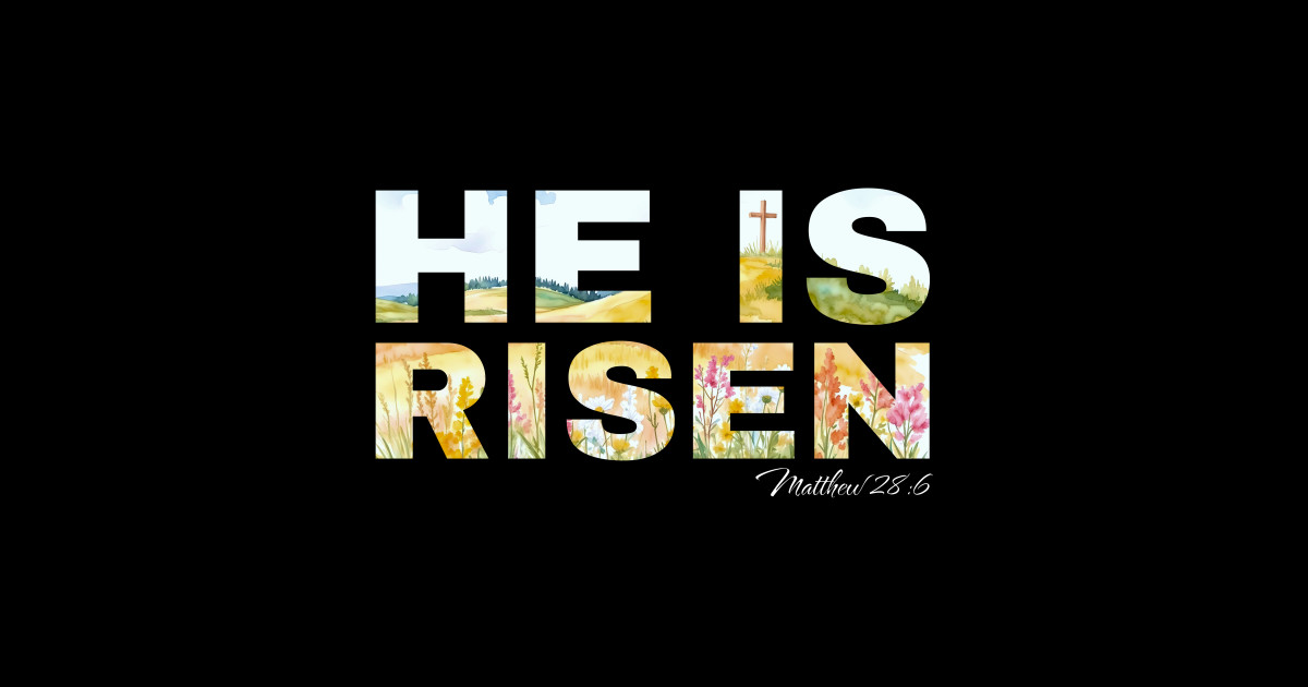 He is Risen, Wildflower, Spring Easter, Aesthetic Boho, DTF Transfers ...