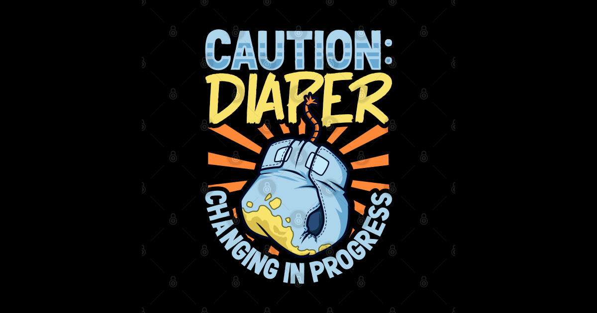 Diaper changing in progress - Diaper changer - Diaper Changer - Posters ...