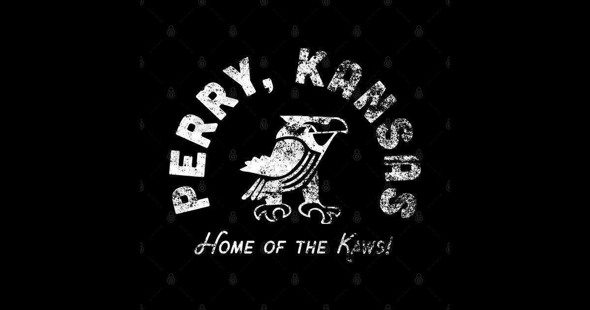 Perry, Kansas - Home of the Kaws! - Perry Kansas - Magnet | TeePublic