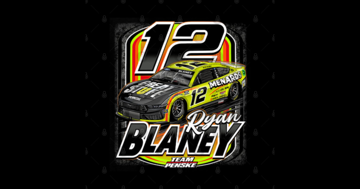 Ryan Blaney Menards - Ryan Blaney - Sticker | TeePublic
