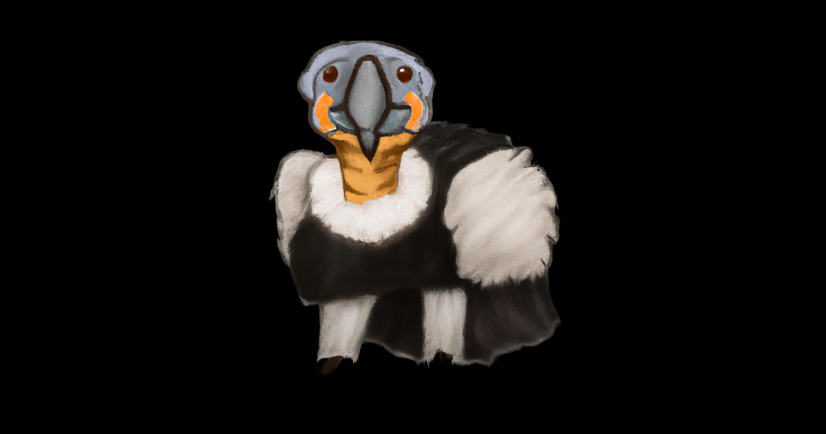 Cute Condor Drawing - Condor - Sticker | TeePublic