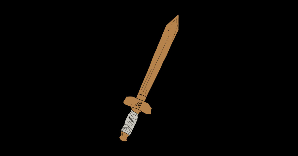 Art / Arthur Leywin First Training Wooden Sword Vector without Line ...