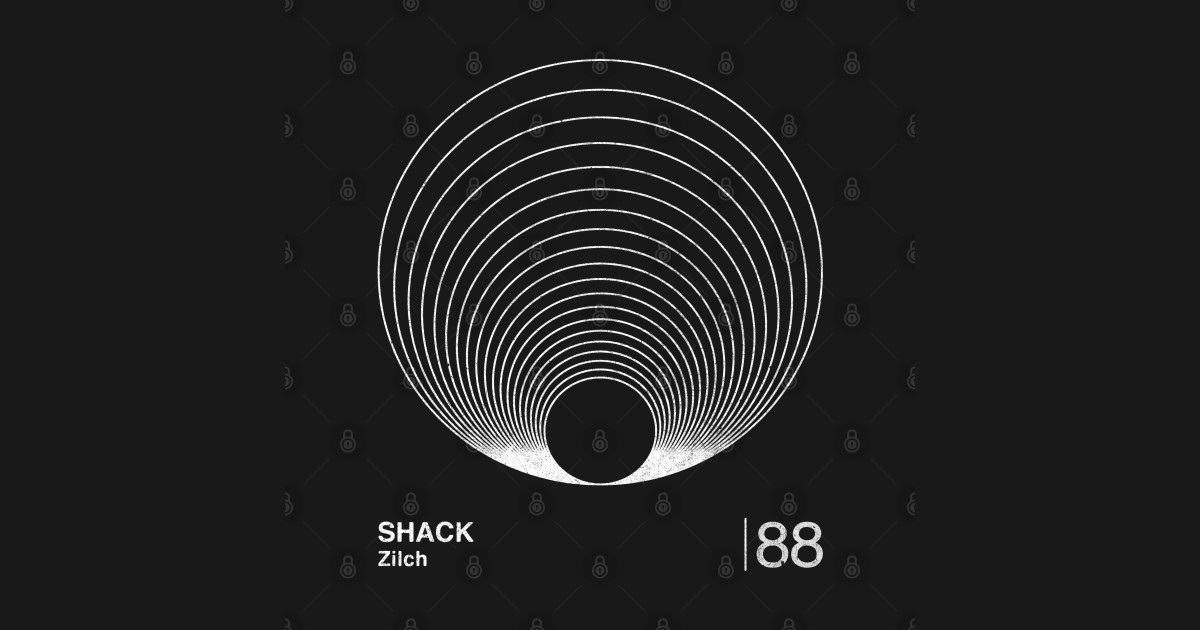 Shack Zilch / Minimalist Graphic Artwork Design - Shack - T-Shirt ...
