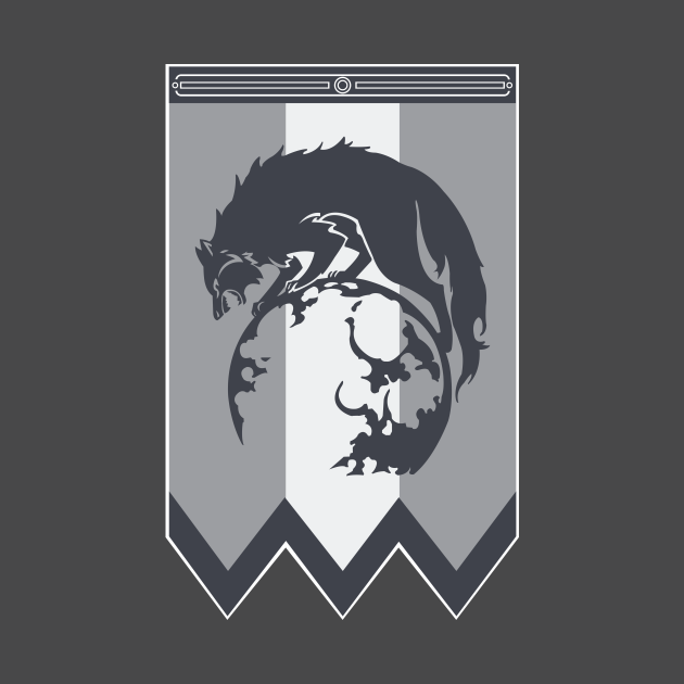 Ashen Wolves Banner - Fire Emblem - T-Shirt | TeePublic