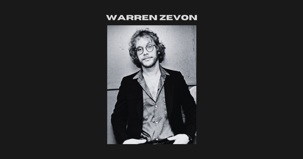Warren Zevon - Warren Zevon - T-Shirt | TeePublic