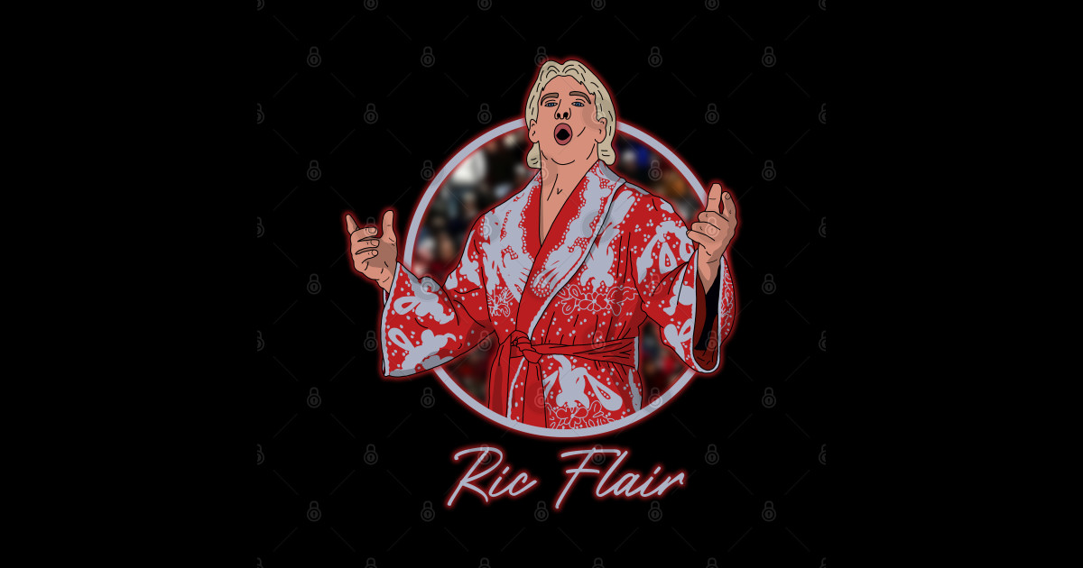 Ric Flair - Wwe - Sticker | TeePublic