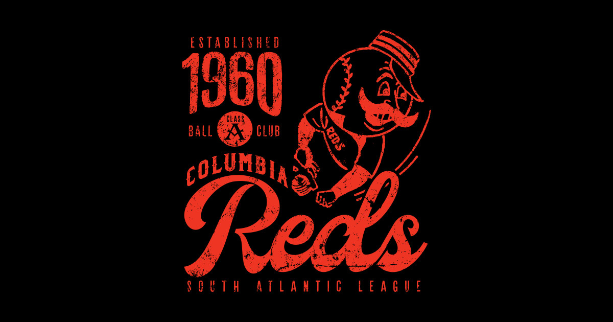 Columbia Reds - Defunct Baseball Teams - Sticker | TeePublic