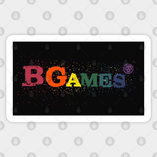 BGames II - Board Game - Sticker | TeePublic