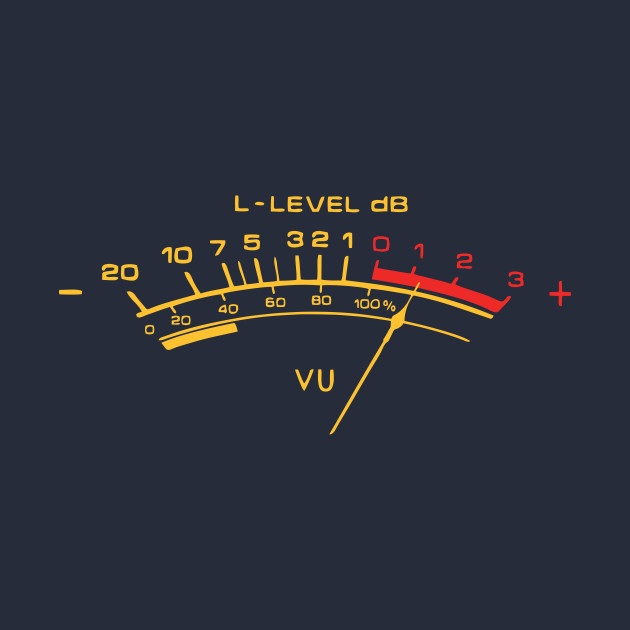 vu meter - Vu Meter - T-Shirt | TeePublic