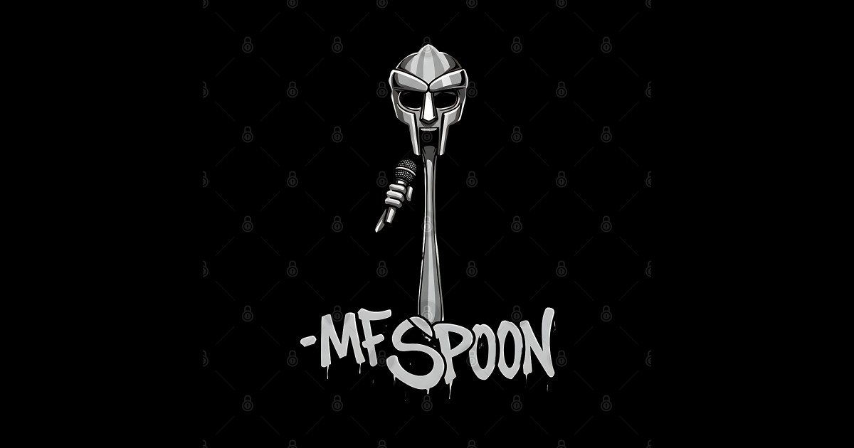 MF Spoon - Hip Hop - Sticker | TeePublic
