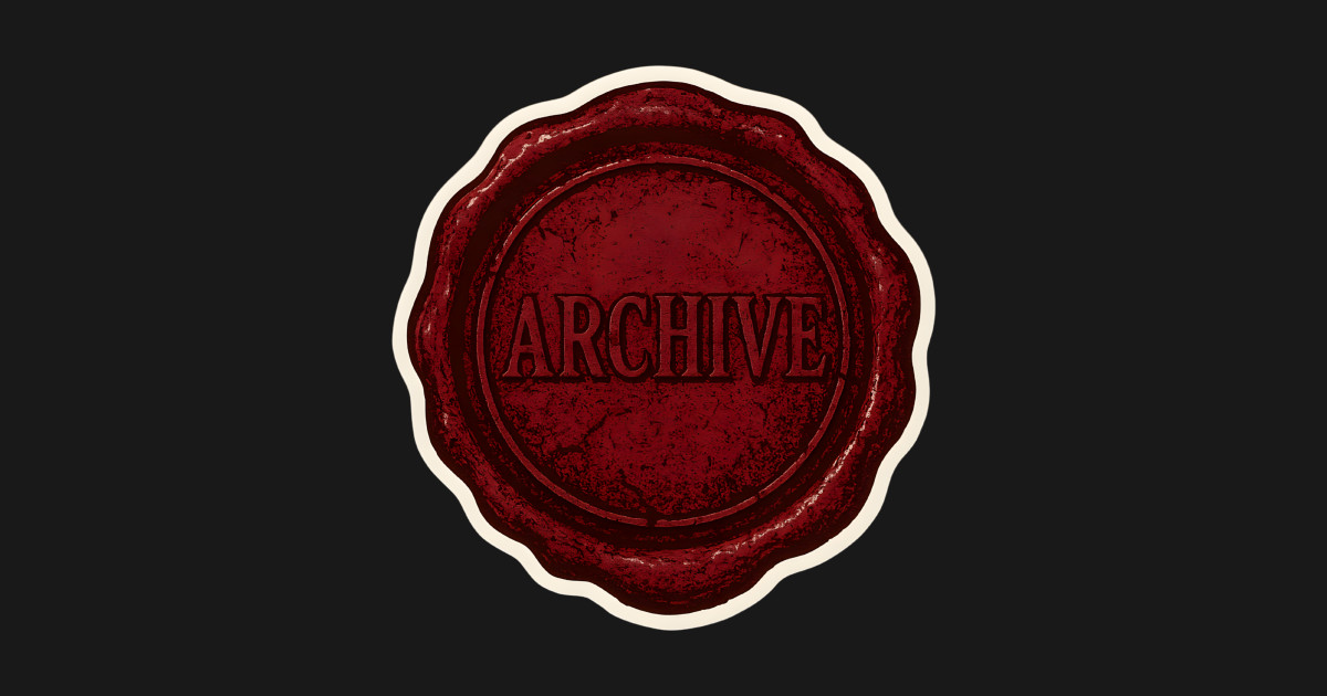 Forbidden Seal – Analog Horror Sticker - Horror - T-Shirt | TeePublic