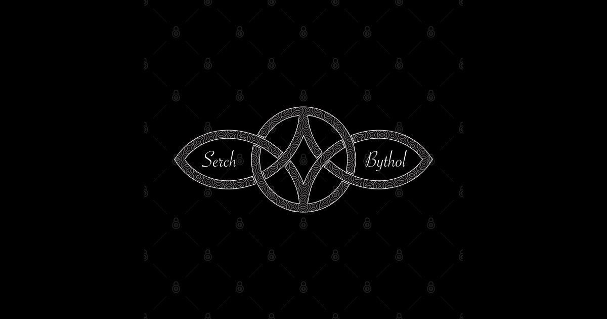 Serch Bythol Celtic Symbol - Serch Bythol - Sticker | TeePublic