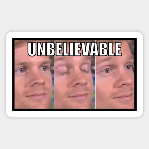 Teacher marking meme sticker unbelievable - Marking - Sticker | TeePublic