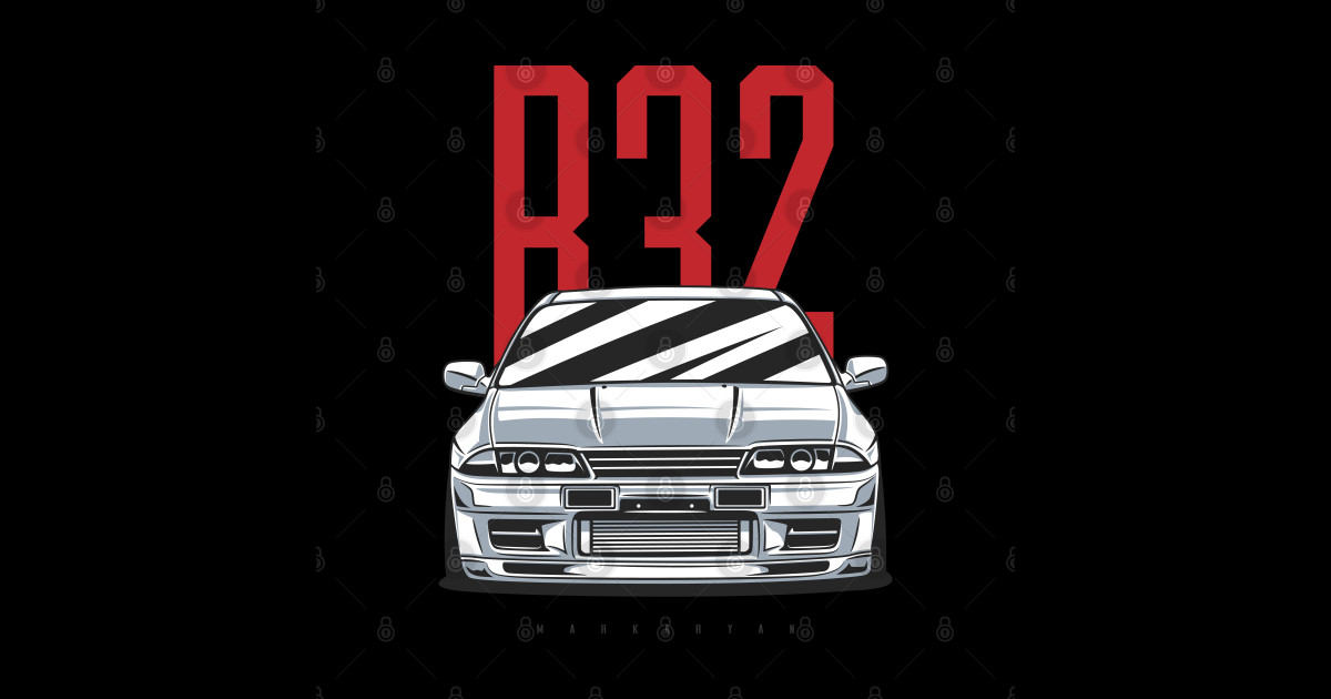 R32 legend - Nissan - Sticker | TeePublic