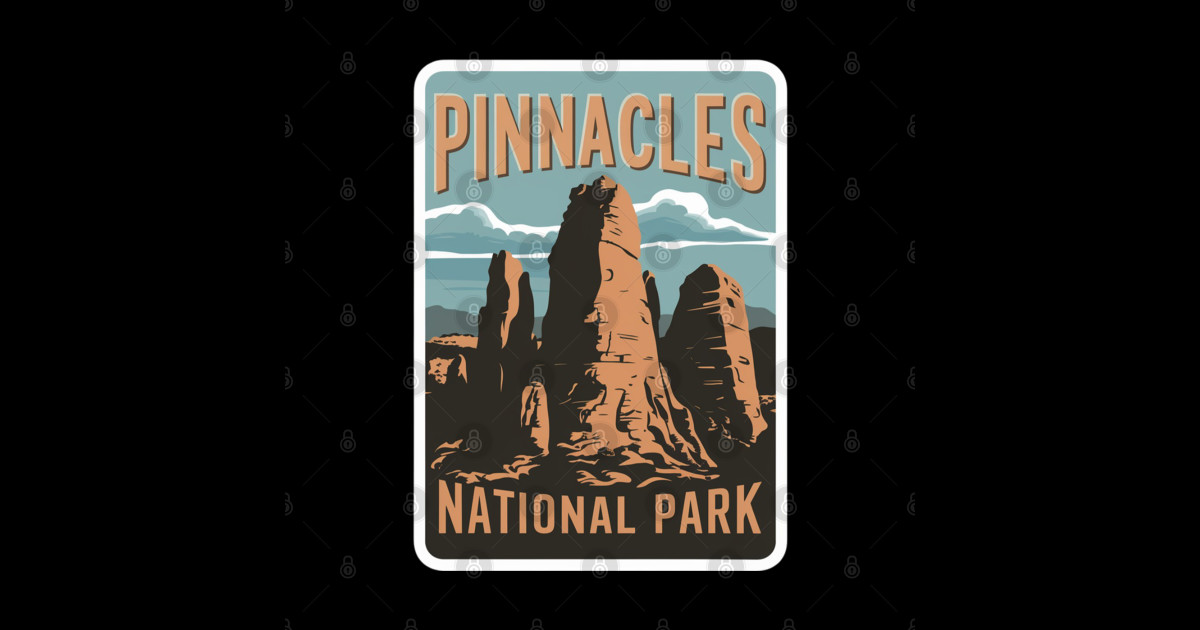 Pinnacles National Park Travel Art Design - Pinnacles National Park ...
