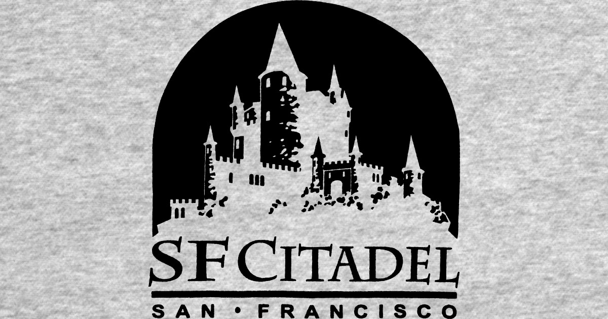 SF Citadel Logo in Black - Kink - T-Shirt | TeePublic