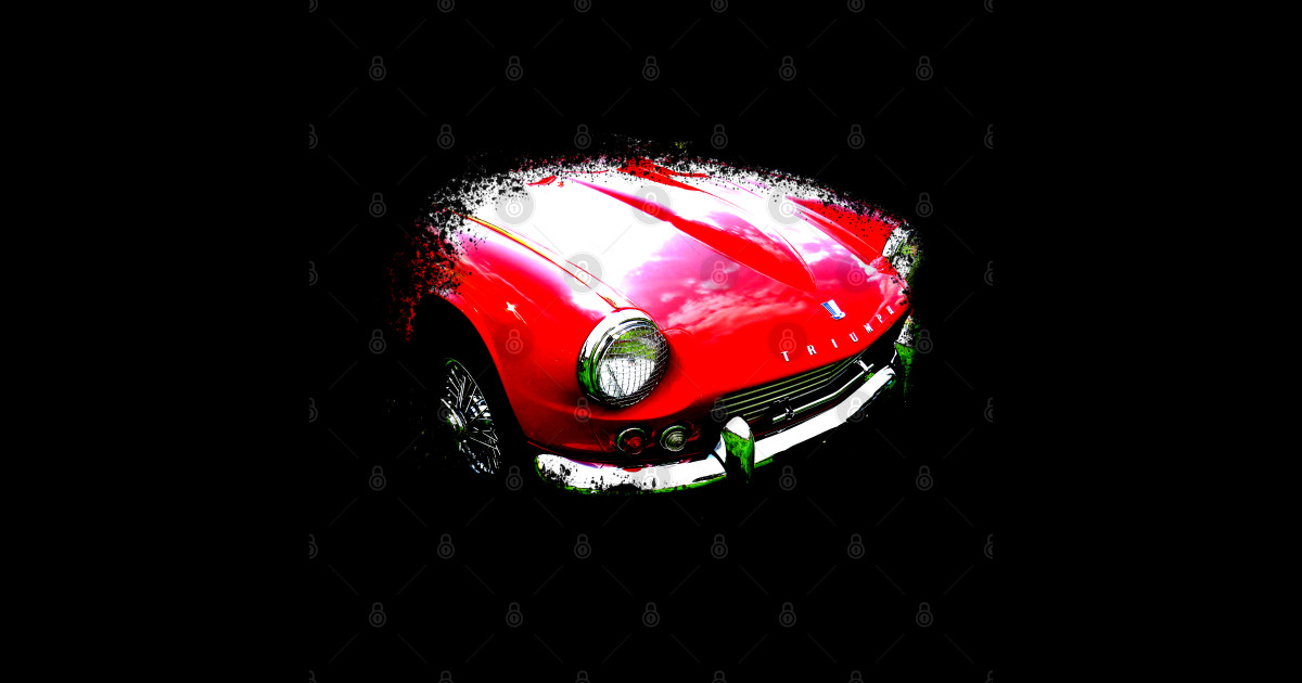 Triumph GT6 Mk1 1960s British classic car red elements - Triumph ...