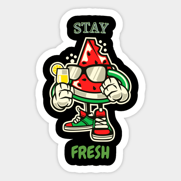 stay fresh - Food - Sticker | TeePublic