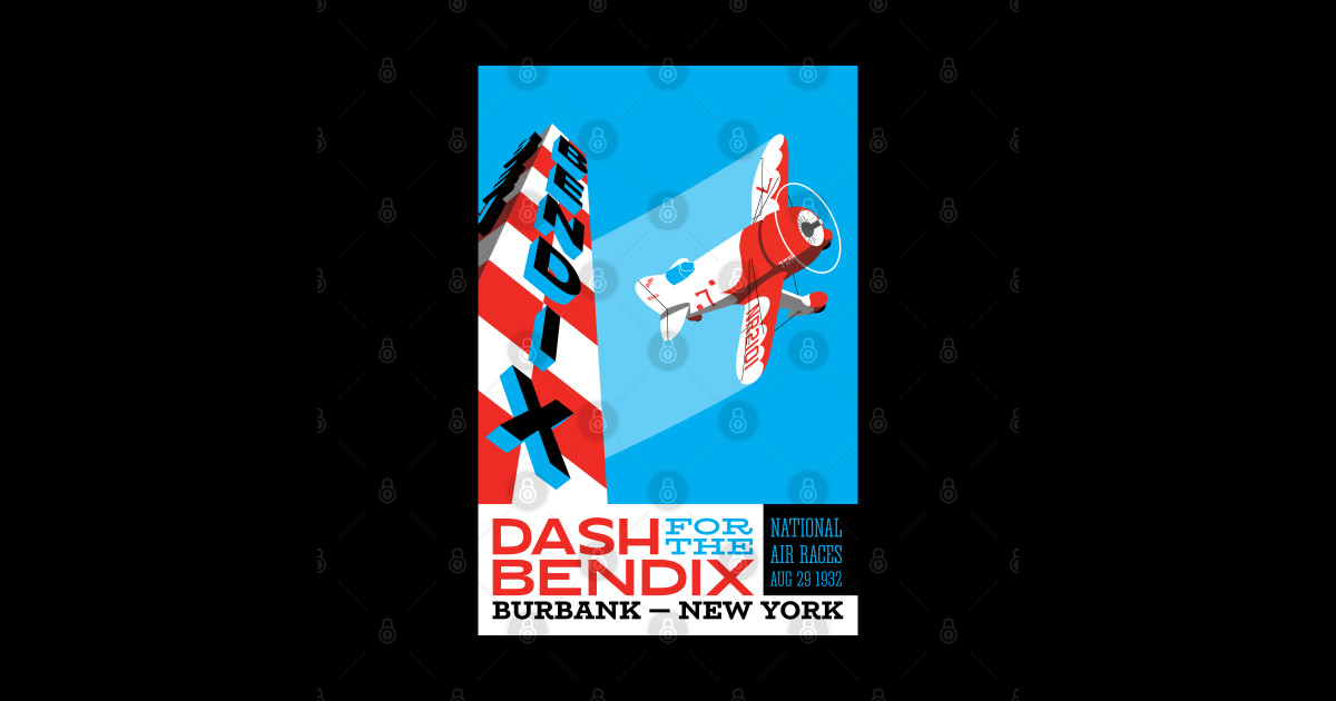 Vintage Bendix Trophy Race - Air Racing - Posters and Art Prints ...