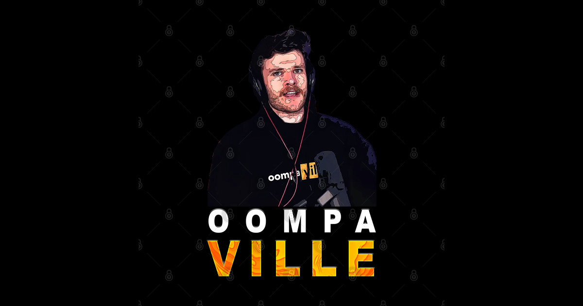 Oompaville Design - Oompaville - Sticker | TeePublic