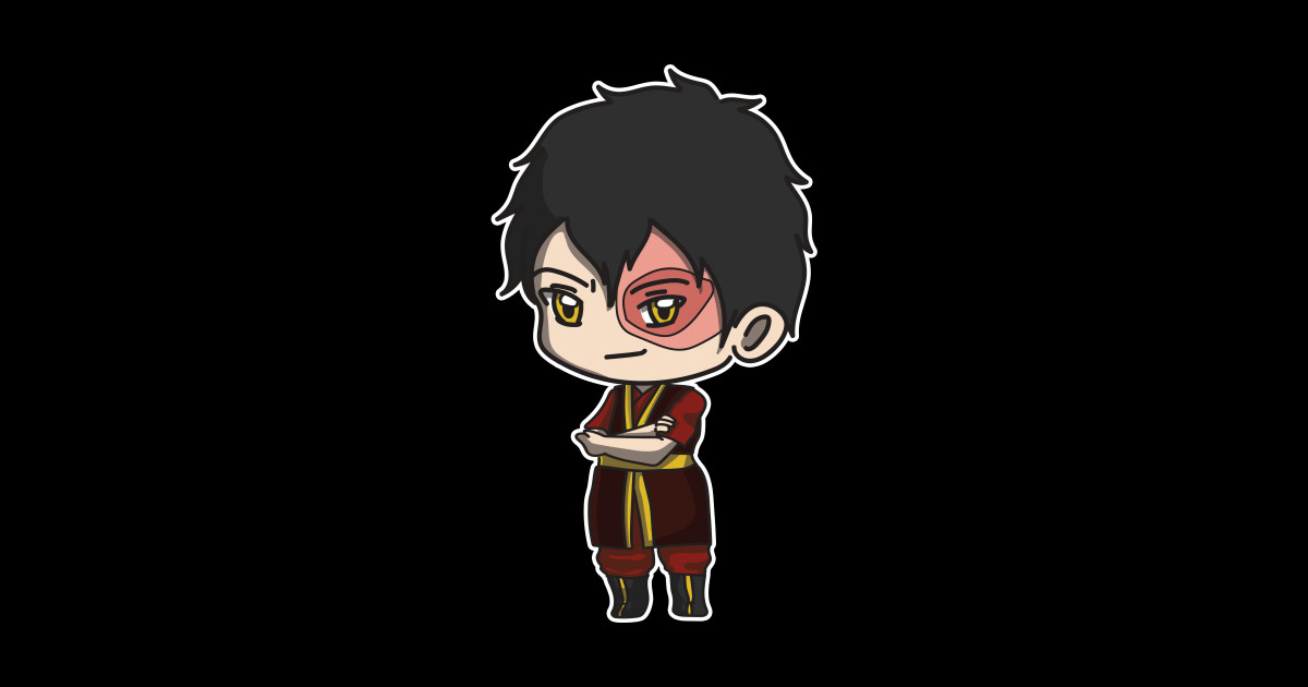 Avatar the Last Airbender Chibi Zuko Sticker - Avatar - Sticker | TeePublic