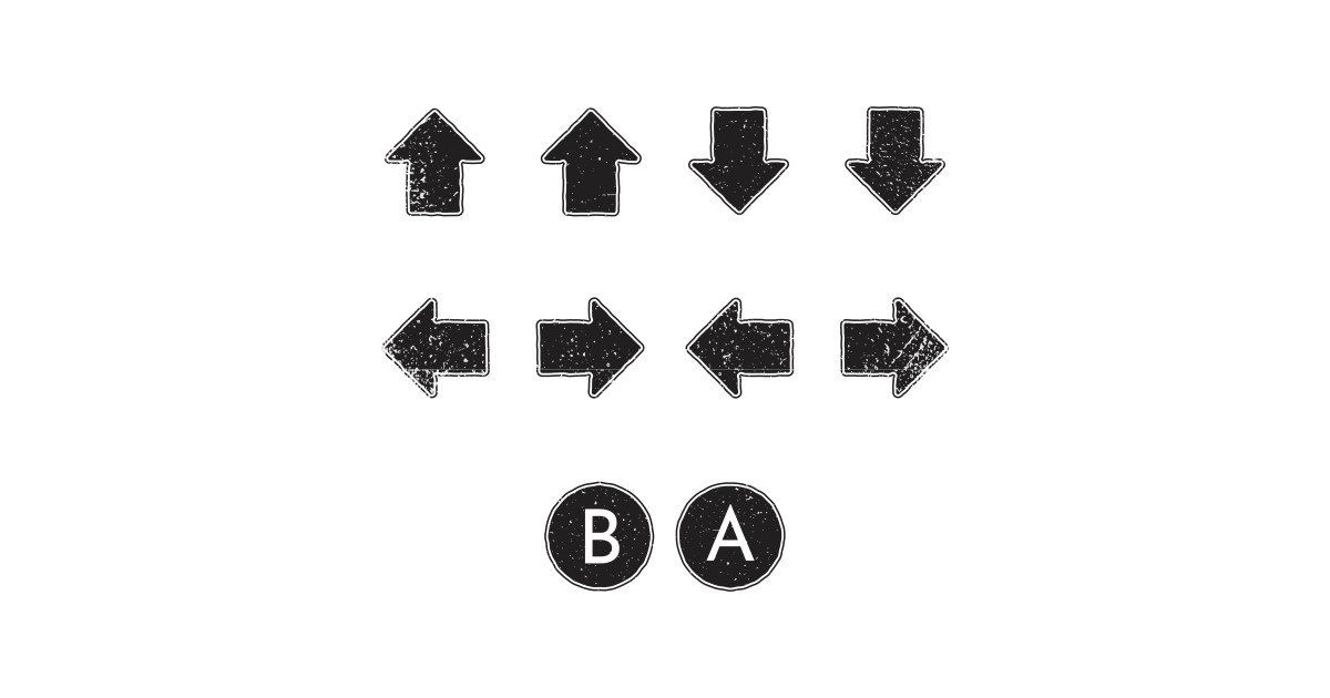 Know the code - Konami Code - T-Shirt | TeePublic