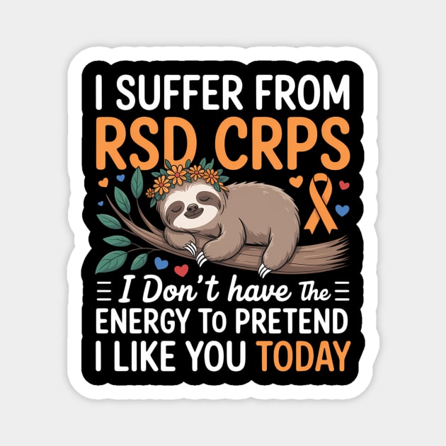 RSD CRPS Complex Regional Pain Syndrome Awareness - Rsd Crps - Magnet ...