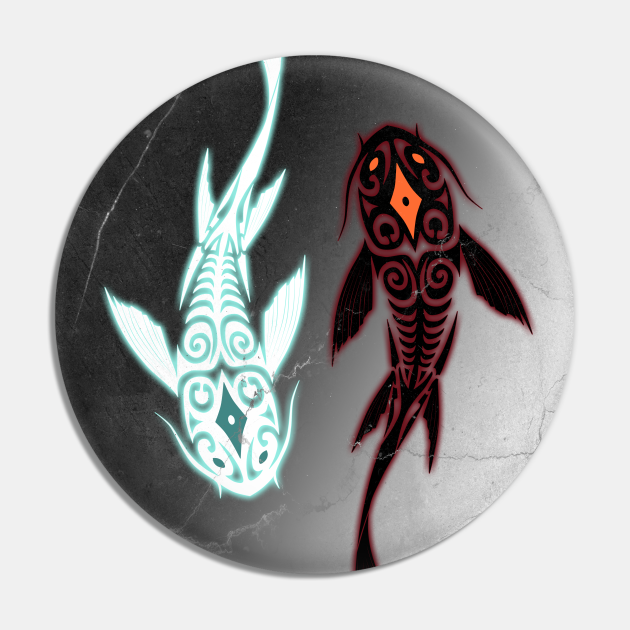 Avatar - Tui & La (Raava/Vaatu) v2 - Accessories only - Avatar - Pin ...