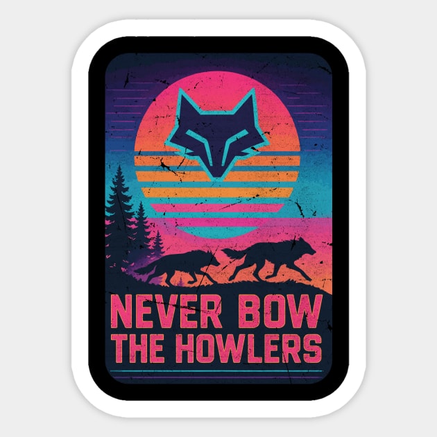 Howler Omnis Vir Lupus - Red Rising - Sticker | TeePublic